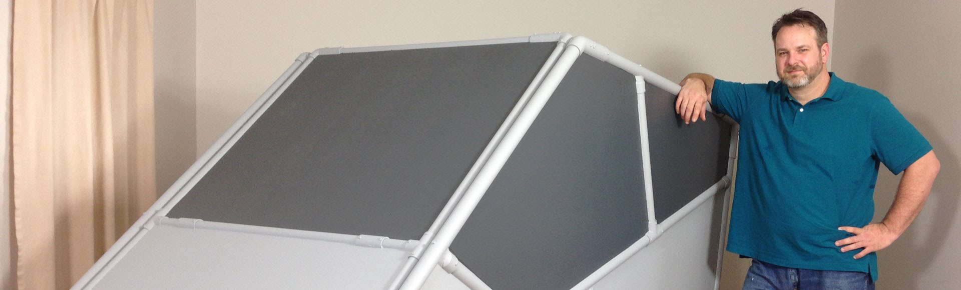 slider flight sim pod