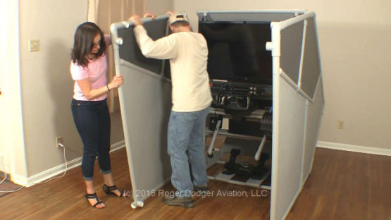 DIY Flight Sim Pod Final Assembly