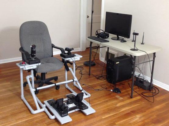 5 Modifications for a DIY HOTAS Chair for Virtual Reality and More