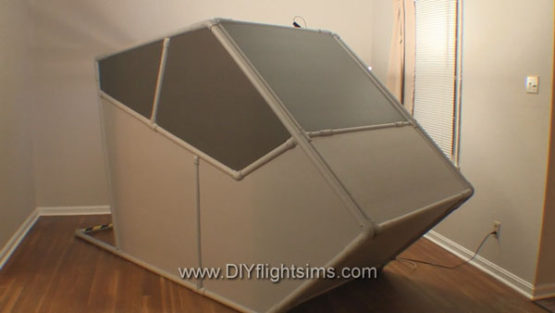 Warm Fireplace Inside a Flight Simulator | DIY Flight Sims