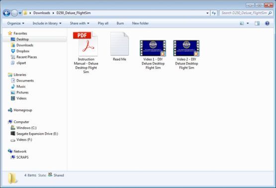 DIY Flight Simulator Cockpit Plans | How to Order and Download Instructions