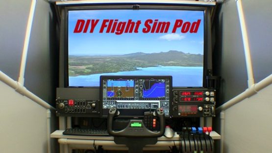 DIY Flight Sim Pod enclosed flight simulator | Free Update