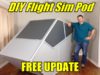 DIY Flight Sim Pod enclosed flight simulator | Free Update