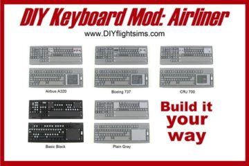 Airliner Keyboard Mod Update | More than Flight Sim Keyboard Stickers